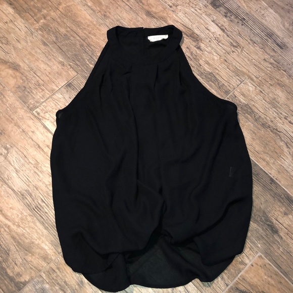 Elodie | Tops | Black Loose Halter Blouse Size M | Poshmark